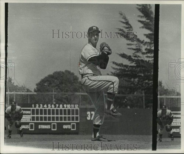 1958 Press Photo Milwaukee Braves' Left-Handed Baseball Pitcher Lou ...