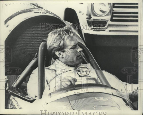 1977 Press Photo Doug Rose in the Green Mamba will compete at Great ...
