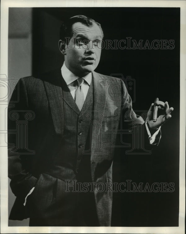 1961 Press Photo Alan King, Comedian - mjx01758 - Historic Images