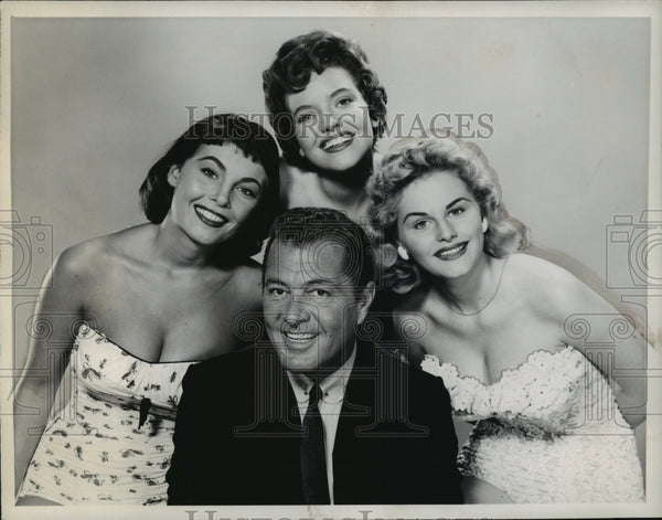 1965 Press Photo Robin Stanley, Lynn Hoag,Jan Mahla in Tony Martin Show ...