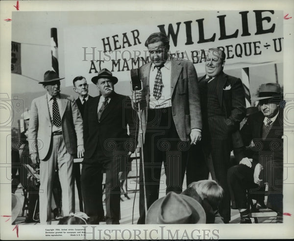 1954 Press Photo Broderick Crawford As Willie Stark in "All the King's ...