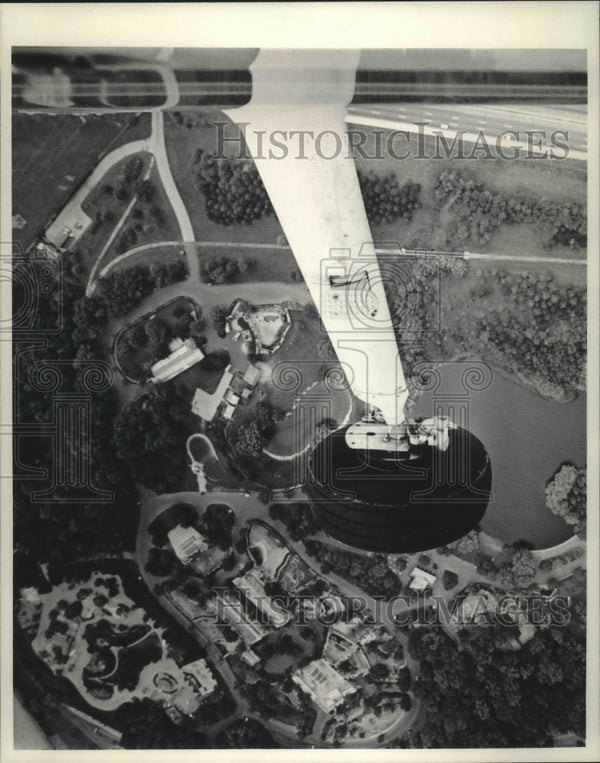 1988 Press Photo Aerial View of Lake Country, Wisconsin - mjx38256 ...