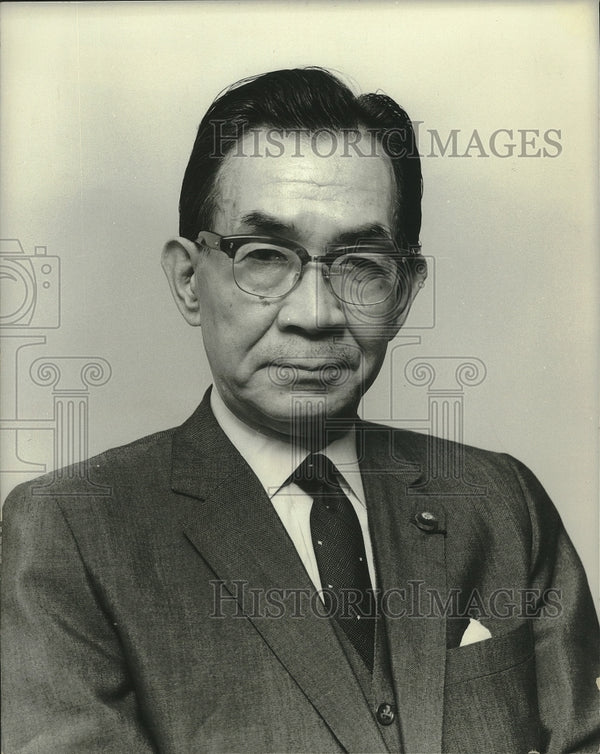 1969 Press Photo Mr. Takeo Miki, Foreign Minister of Japan - mjx53609 ...