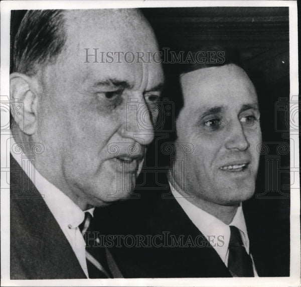 1968 Press Photo NJ assembly Fiore testifies investigation for ...