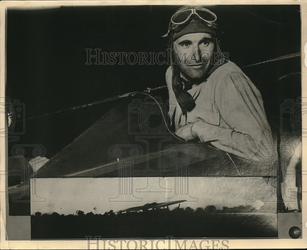 1924 Press Photo Lt Russell Maughan Pilot - Historic Images