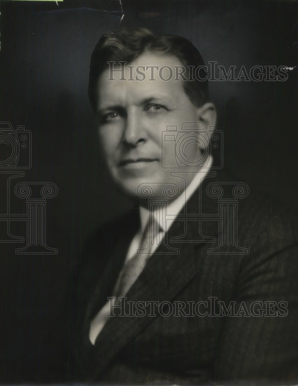 1937 Press Photo Portrait of Wilbur J, Wilson - Historic Images