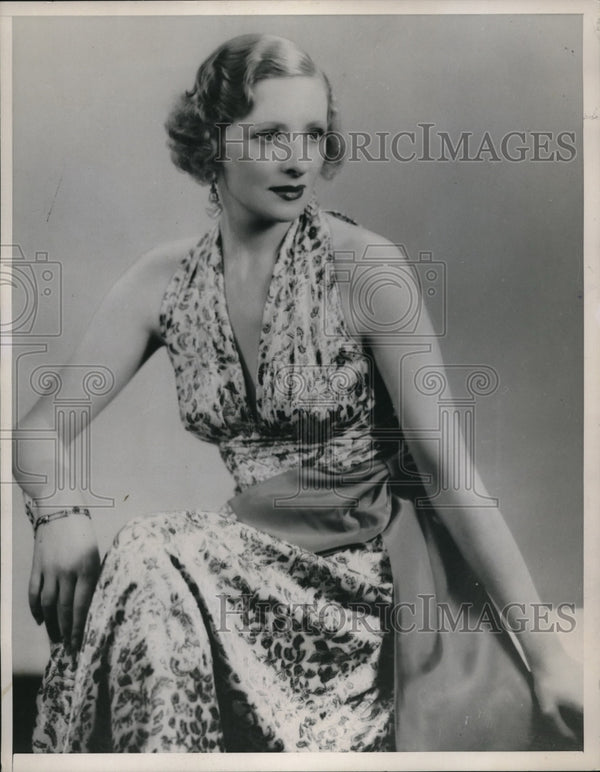 1937 Press Photo Ann Booth, Actress - Historic Images