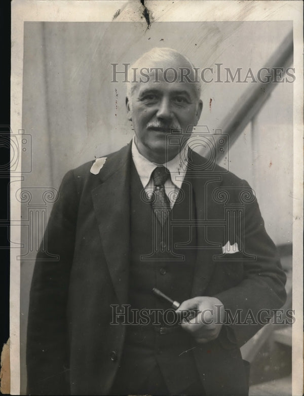 1923 Press Photo Sir Henry H. Deterding - Historic Images