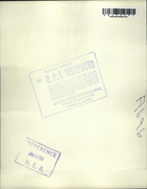 1958 Press Photo St Louis, Mo mailman Dale Harlan & a boxer pup ...