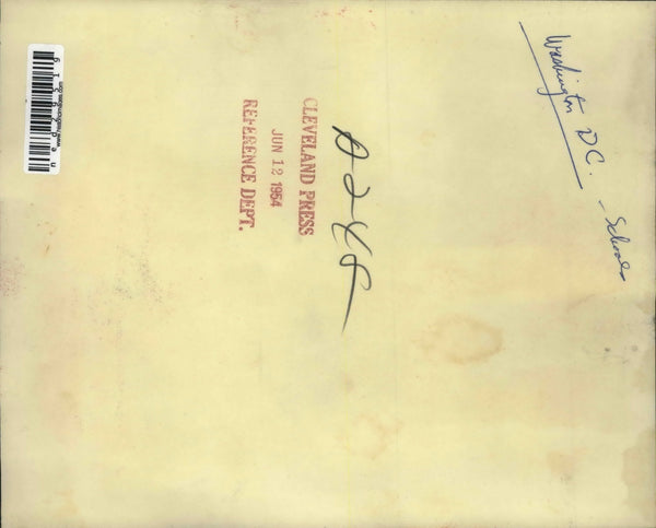 1954 Press Photo D.C. Public schools held first unsegregated teacher ...