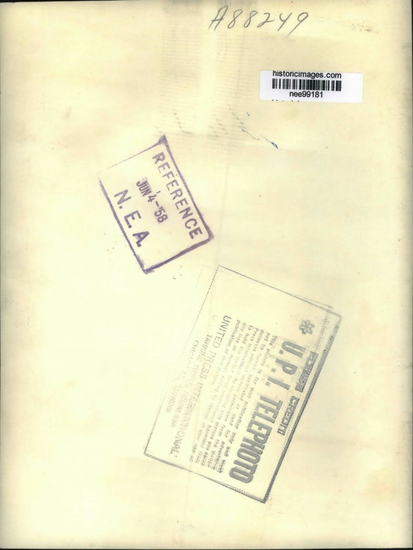 1958 Press Photo General Humberte Delgade as a Candidate for Portugal ...