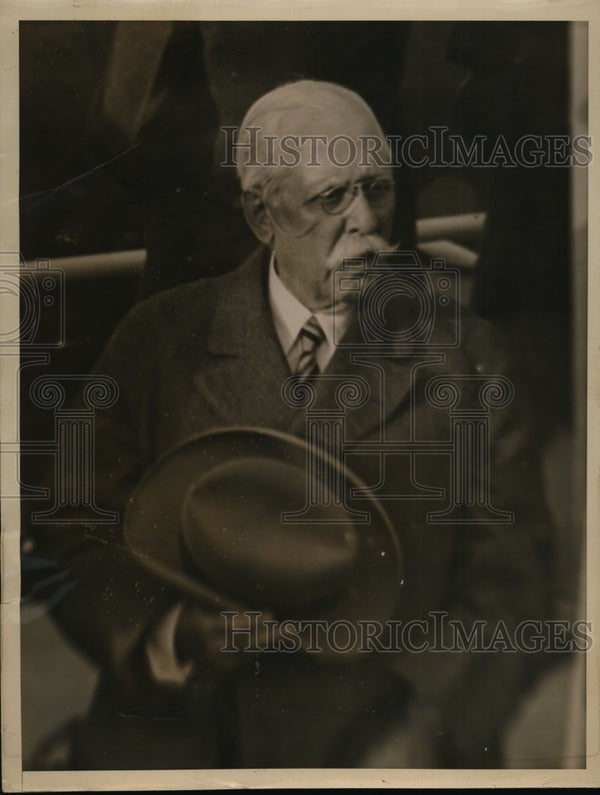 1934 Press Photo Samuel Insull Former Utilities Magnate Arrives in New ...