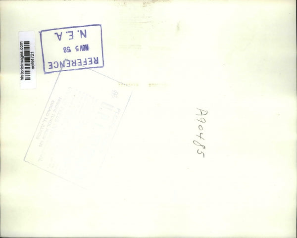 1958 Press Photo Robert J. Thompson at Police Headquarters, Mexico City ...