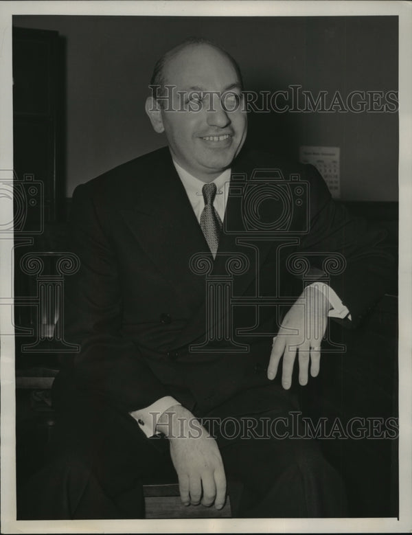 1941 Press Photo Joseph Moscowitz After Testifying in Federal Court ...