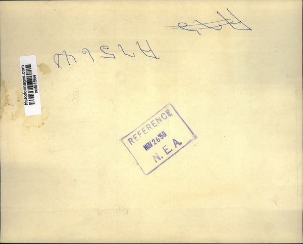 1958 Press Photo Walter Ulbricht East German Communist Leader ...