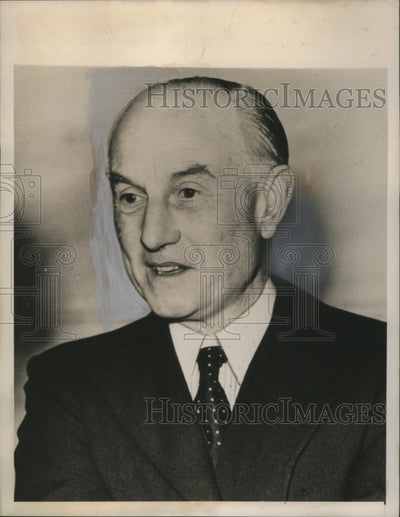 1940 Press Photo Samuel Hoare British Conservative, First Viscount ...