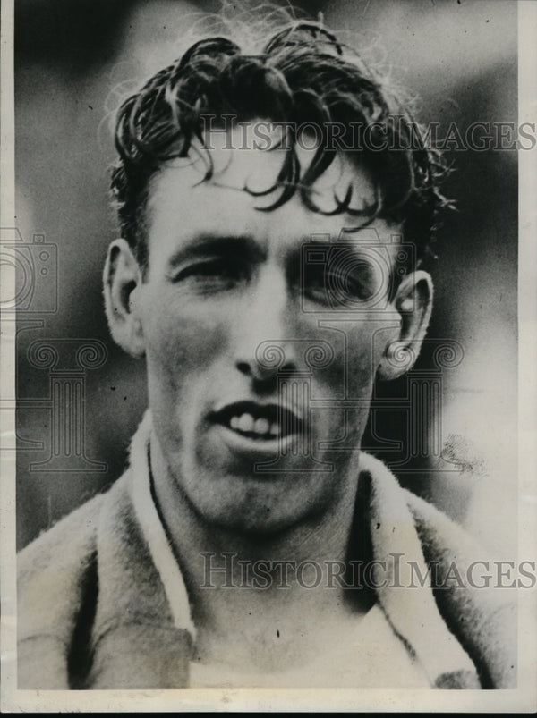 1931 Press Photo Jess Mortensen at AAU meet Lincoln Neb 8177.463 pts ...