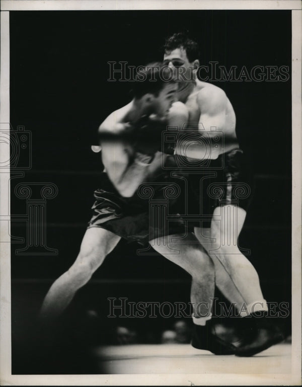1937 Press Photo Bob Pastor vs Nathan Mann at boxing - nes34292 ...