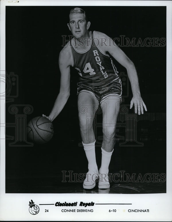 Press Photo Cinncinati Royals player Connie Dierking - Historic Images