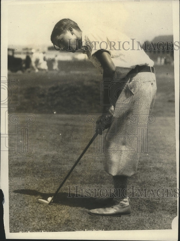 1926 Press Photo Alan Moser wins AB Spreckles cup golf at San Diego ...