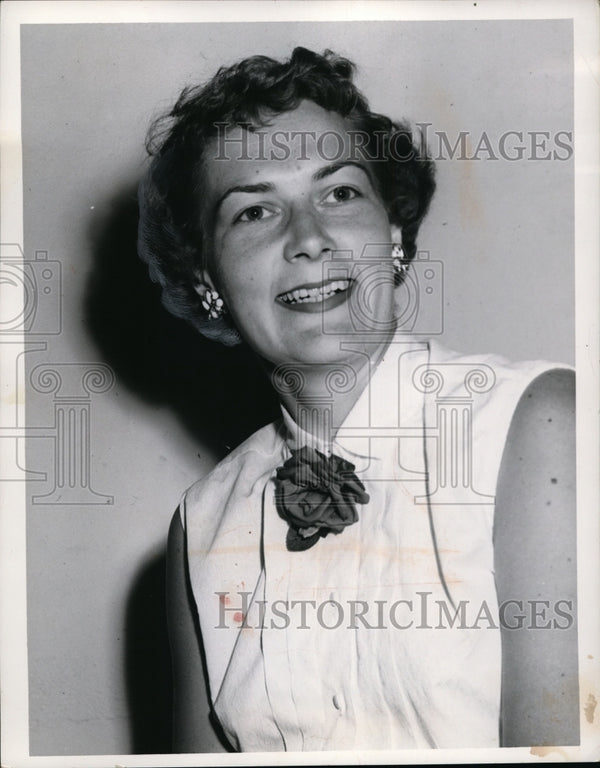 1953 Press Photo Jean Corby Westwood Country Club goler in Ohio ...