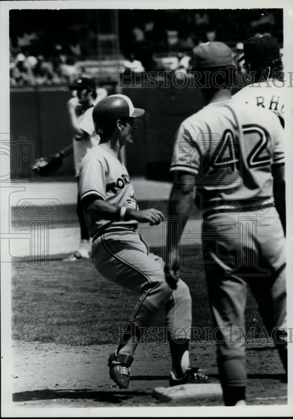 Press Photo Toronto Blue Jays player baseball player Steve Stagg ...