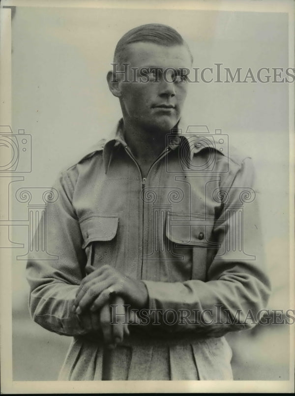 1936 Press Photo Charles Whitehead at Miami Biltmore golf vs Howard ...