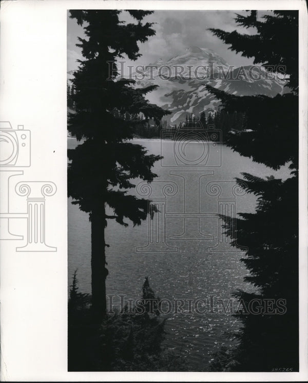 1937 Press Photo Chain Lake Washington - Historic Images