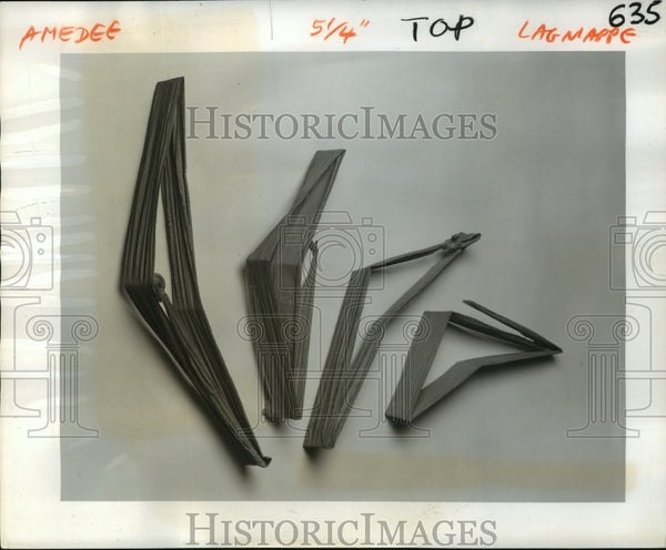 1981 Press Photo 'Dancin' 8-5-0' by Wayne Amedee at Galerie Simonne ...