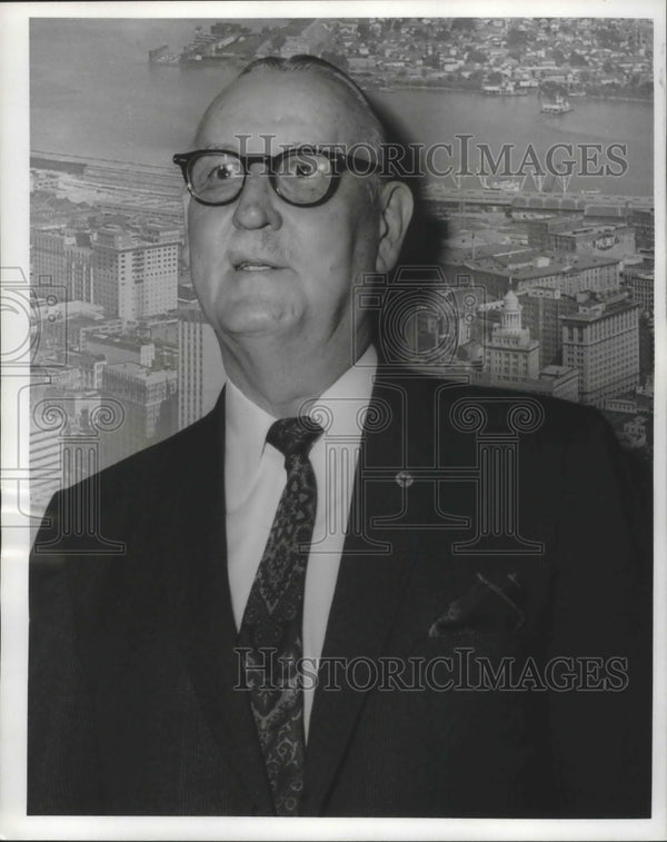 1967 Press Photo Walter J. Barnes, President of Sons of the American ...