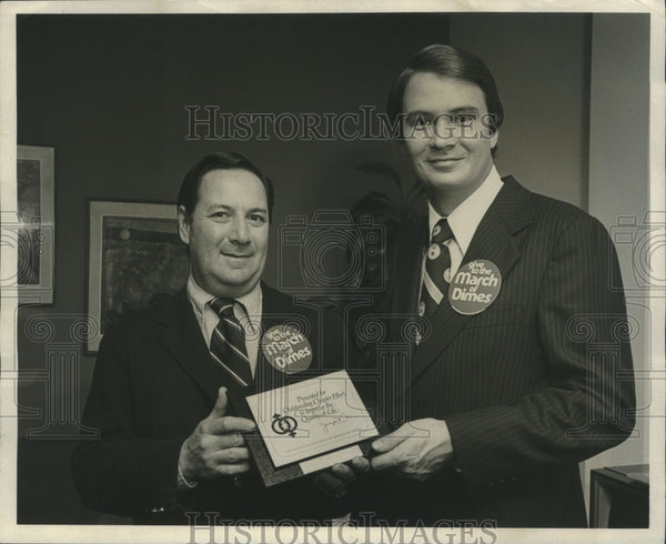 Press Photo Congressman John Breaux honored by the March of Dimes ...