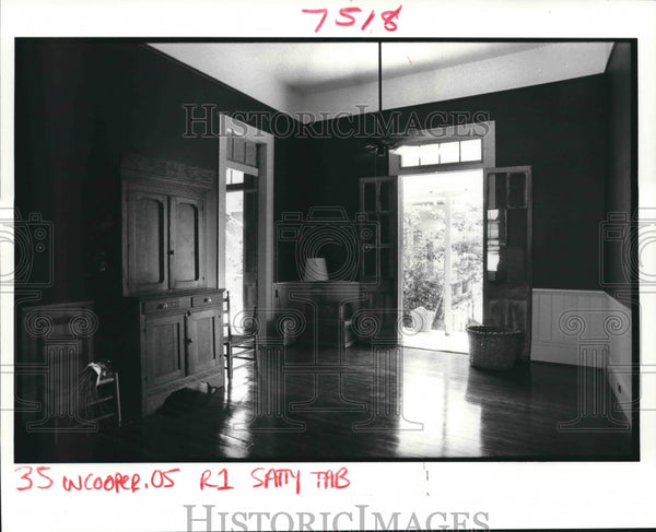 Press Photo A home that Mr. & Mrs. Marc Cooper renovated in New Orleans ...