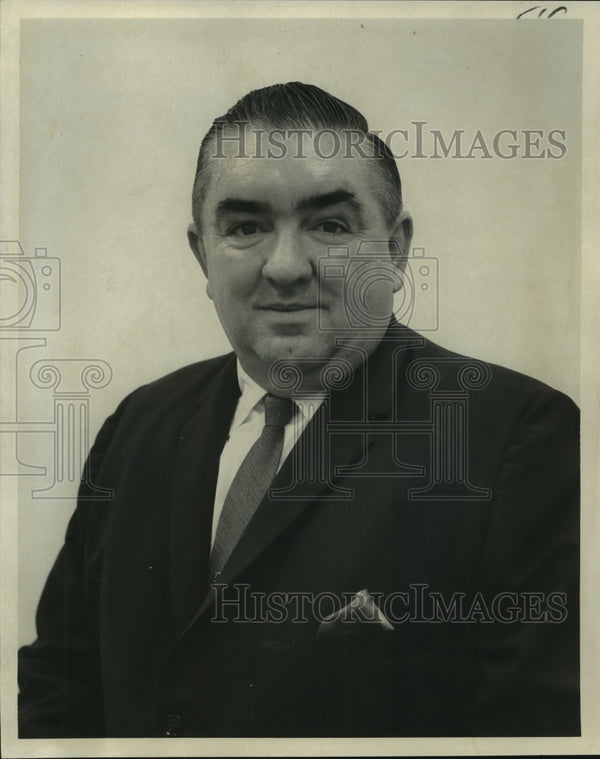 1968 Press Photo Earl Eastin, president of Redemptorist High School ...