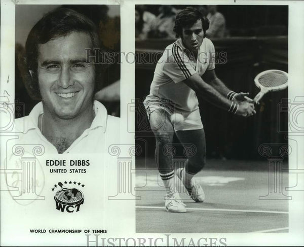1979 Press Photo Tennis player Eddie Dibbs of United States - noa97709 ...