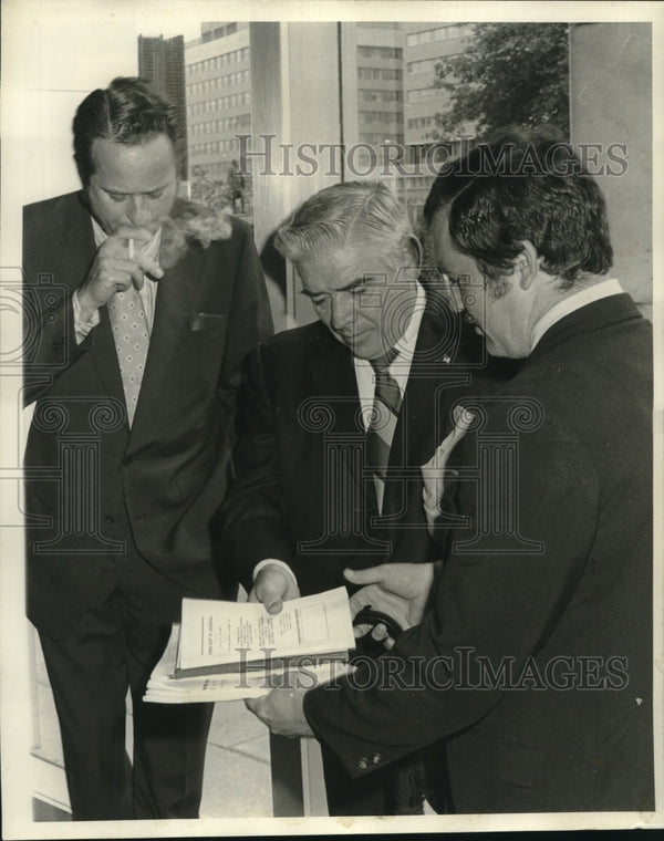 1970 Press Photo Edward O. Haggerty, Jr. and other delegates - Historic ...