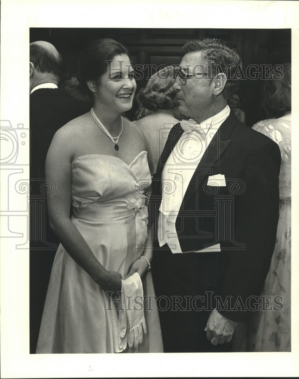 1979 Press Photo Dr. Ray Haddad and daughter Barbara Greyson Haddad ...