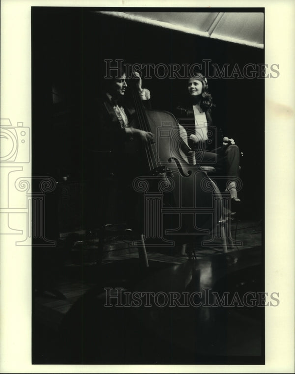1981 Press Photo Sandy Hancock, local singer - nob30676 - Historic Images