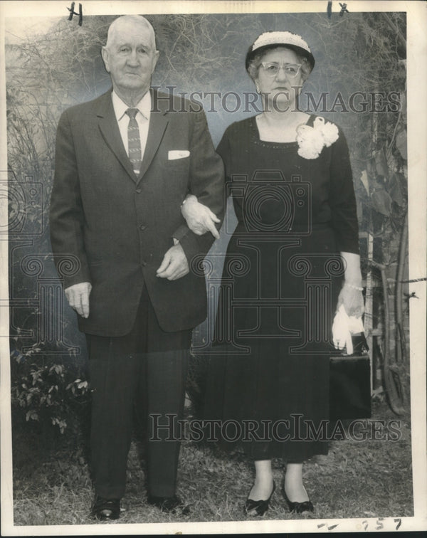 1959 Press Photo Mr. and Mrs. Paul T. HIngle's Golden Wedding ...