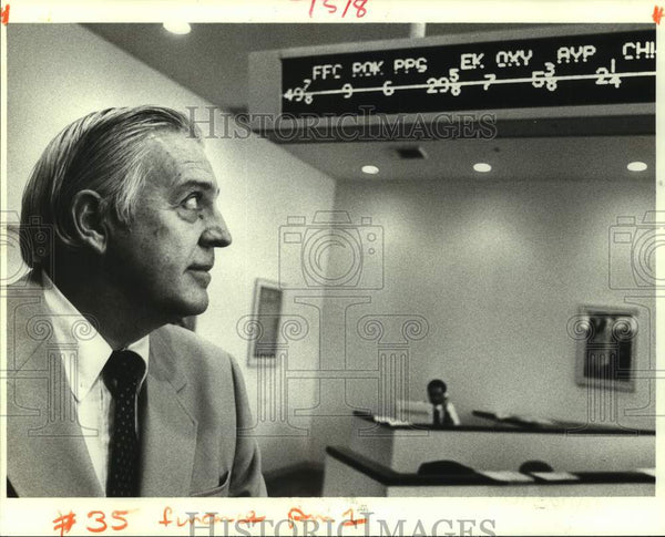 1987 Press Photo Edwin O. Joyner, investor - nob67482 - Historic Images