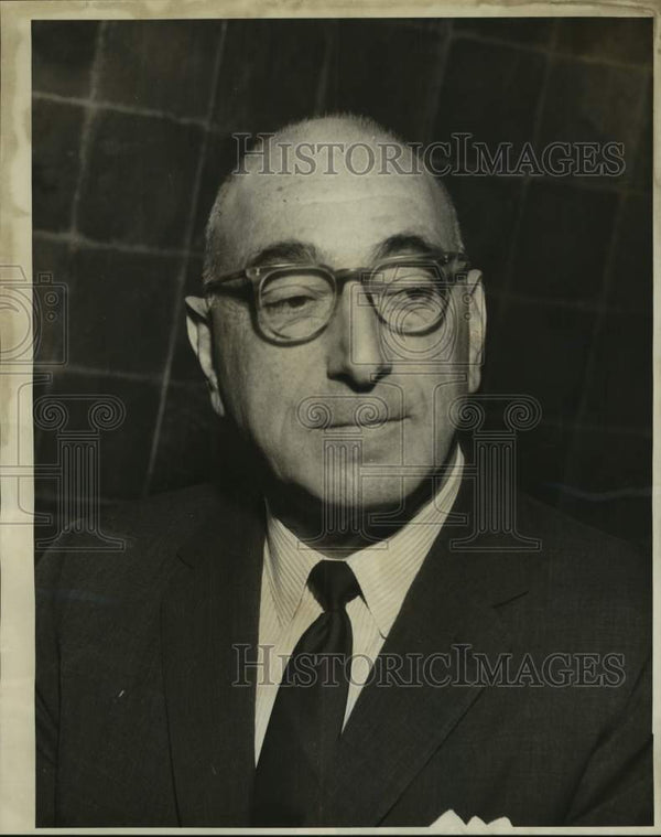 1968 Press Photo Carl M. Loeb, National Council on Crime and ...