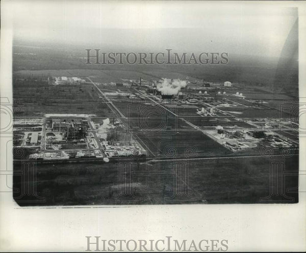 1967 Press Photo View of Monsanto Chemical - Historic Images