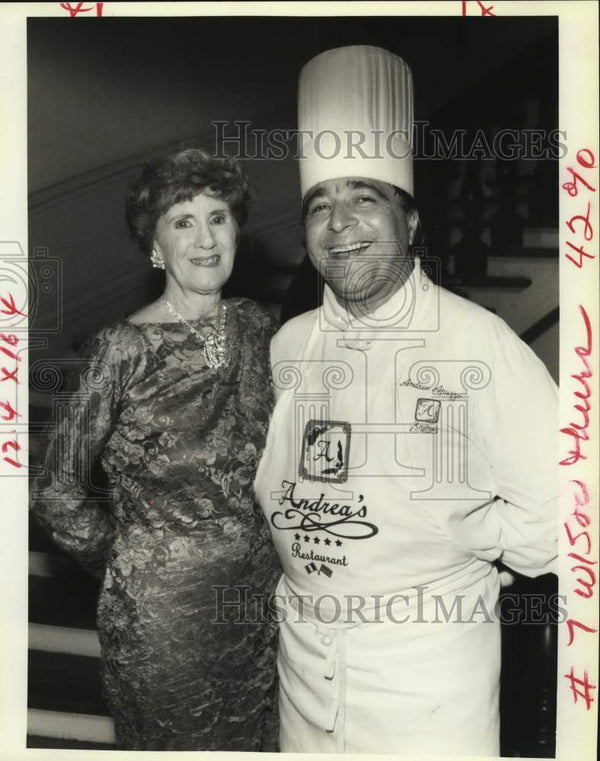 1993 Press Photo MOD - Gladys Niles, Andrea Apuzzo - Historic Images