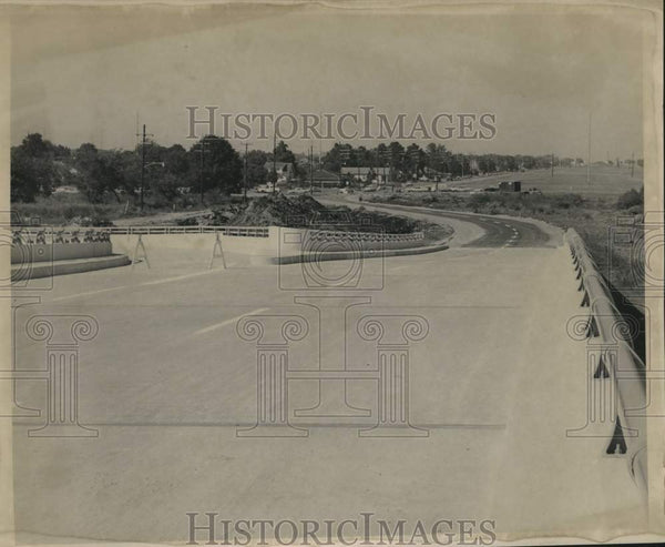1962 Press Photo Overpass And Ramp On Pontchartrain Expressway ...
