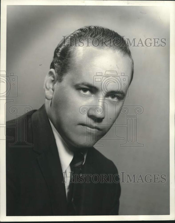1970 Press Photo Orchestra Conductor Carter Nice - Historic Images