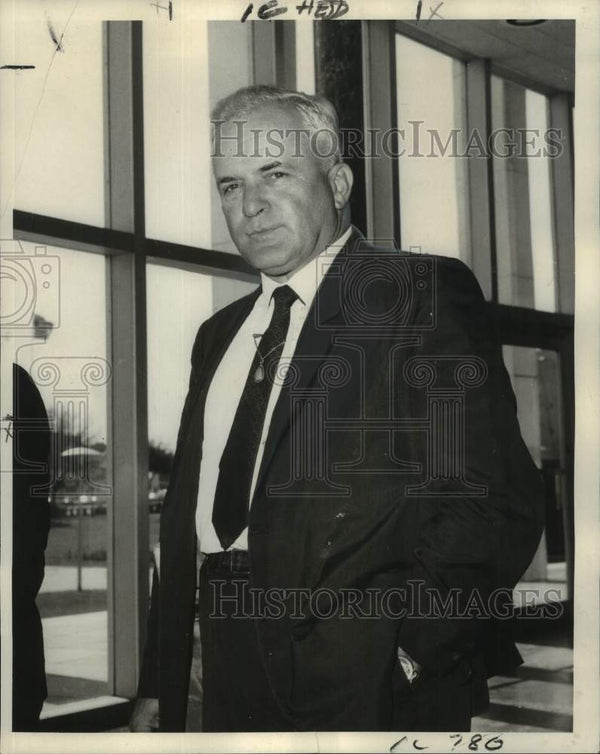 1968 Press Photo Sargent Pitcher, Baton Rouge District Attorney ...