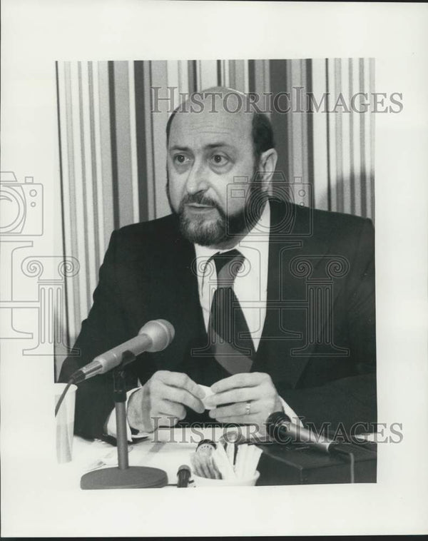 1978 Press Photo Joe Zingale of Cleveland Cavaliers board of directors ...
