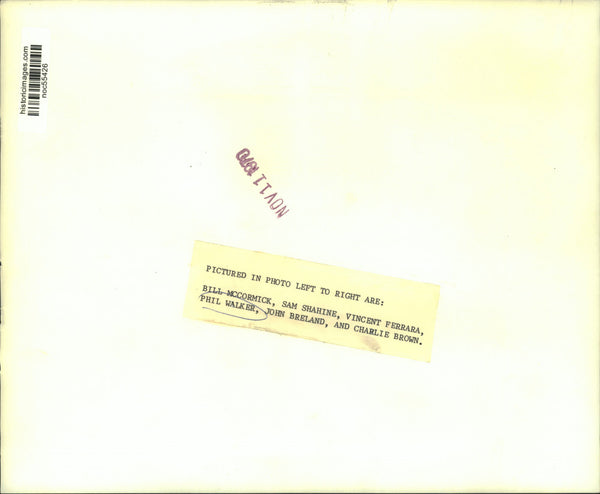 1970 Press Photo Bill McCormick, Sam Shahine and Other Gentlemen ...