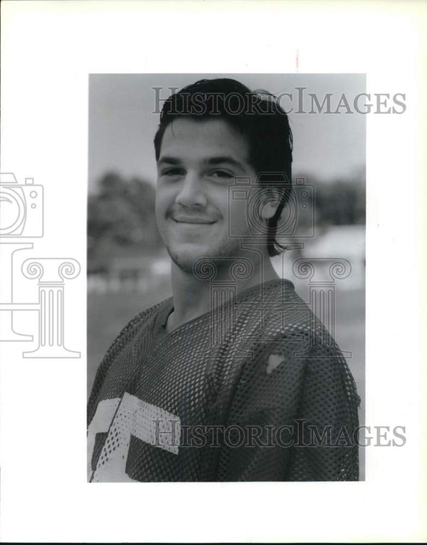 1990 Press Photo Robert Thibodeaux, John Curtis football player ...