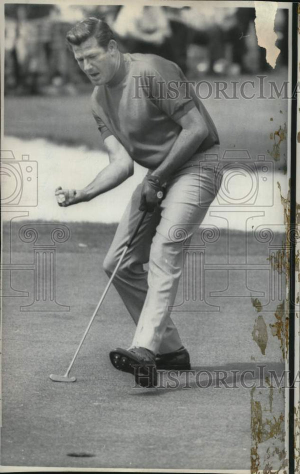 1967 Press Photo Doug Sanders, golf player in action - Historic Images