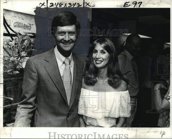 1979 Press Photo Dr. and Mrs. (Deranne) James C. Boothe - Historic Images